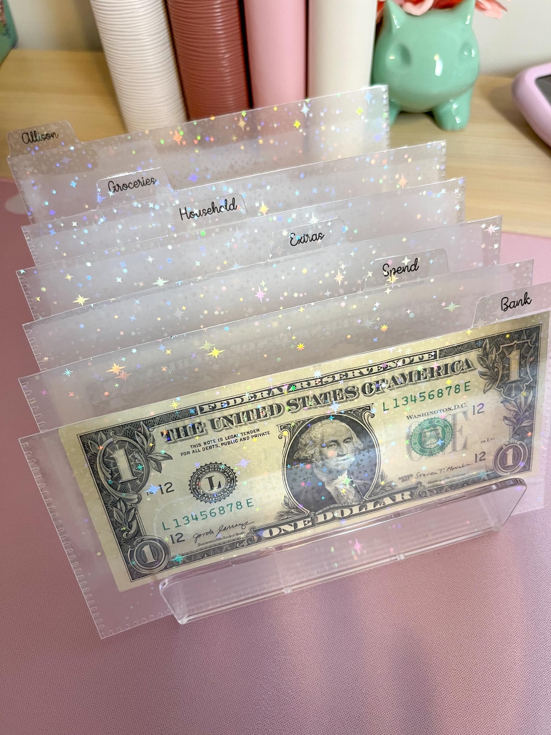 Starlight Tab Cash Envelopes | for Budget Binder or Wallet Organizing ...
