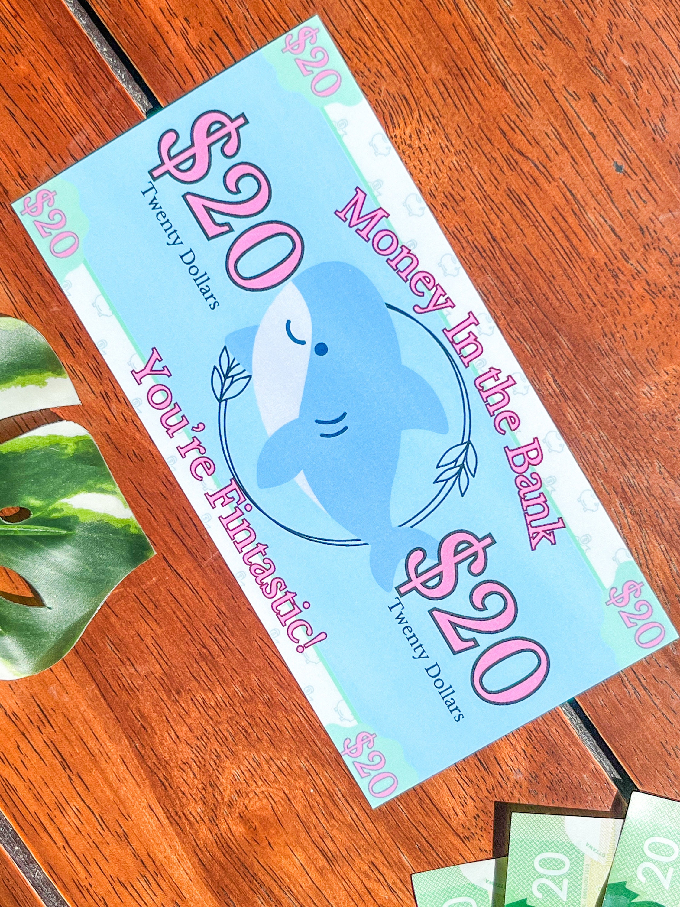 SHARK Prop Money Placeholder - Cute Animals 2nd Edition| 1-1000 Fully ...