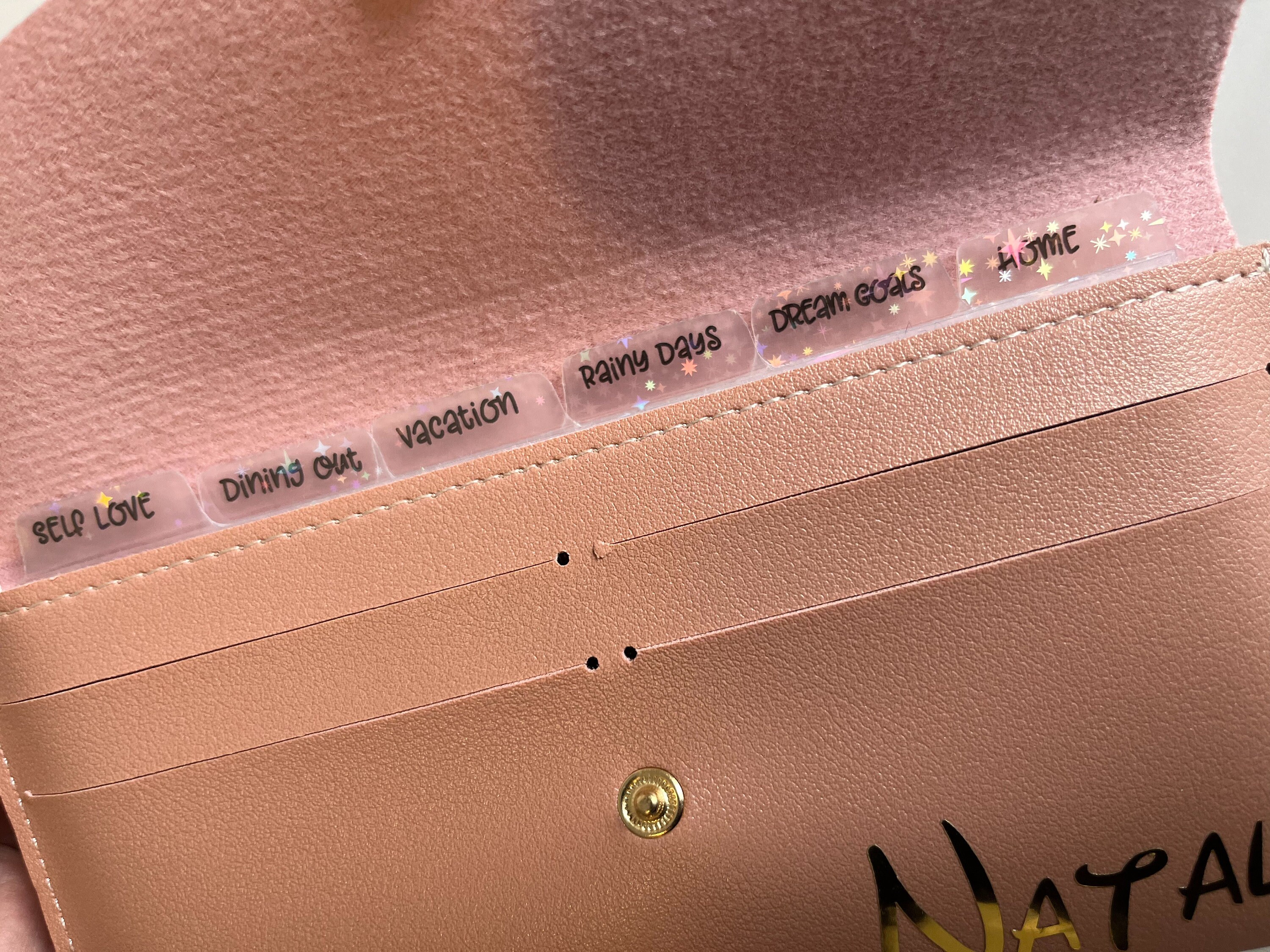 A6 Starlight Binder or Wallet Organizer | Tab Dividers (not Envelopes ...