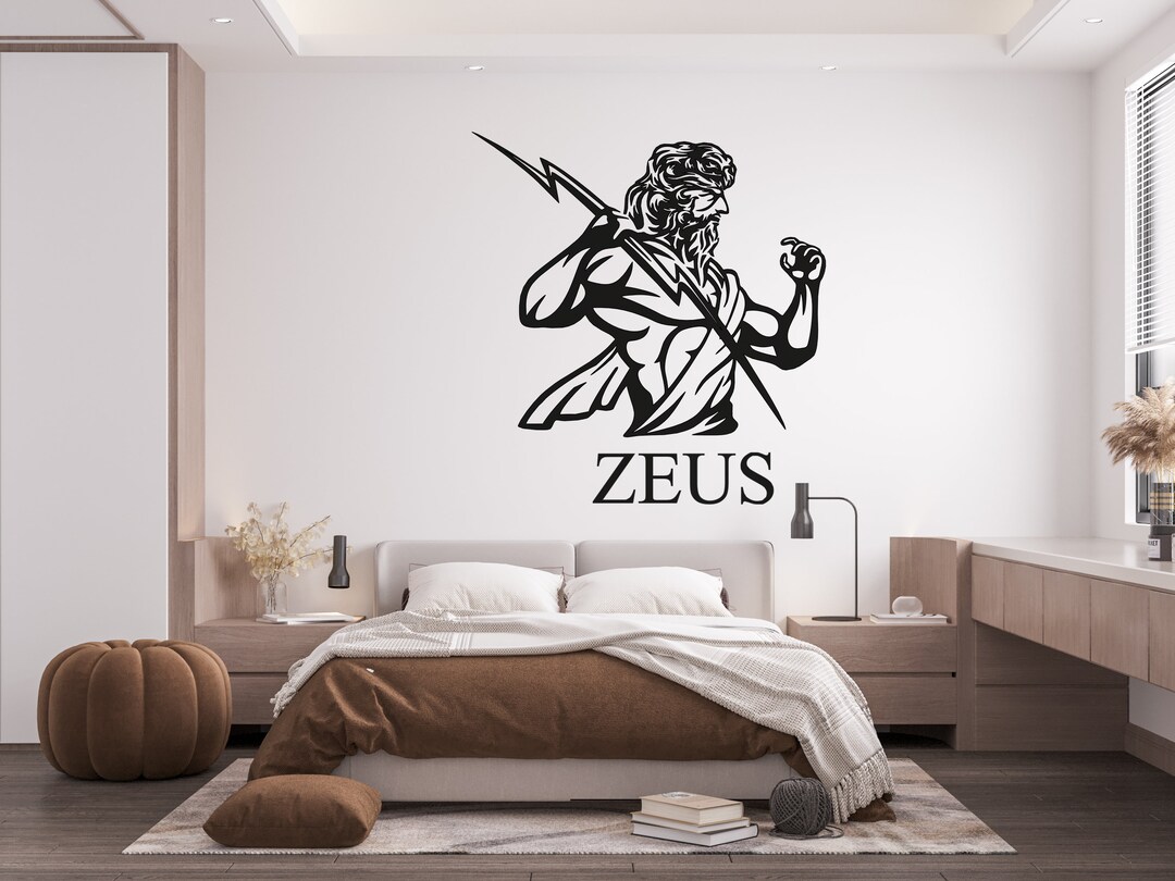 Zeus wall decor Laser cut files dxf svg pdf ai png vector - Etsy México