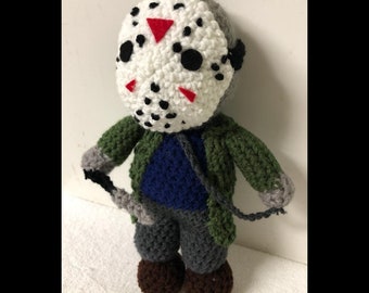 Jason Voorhees Crochet Doll - Etsy