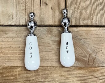 Porcelain Shower Handle - Etsy