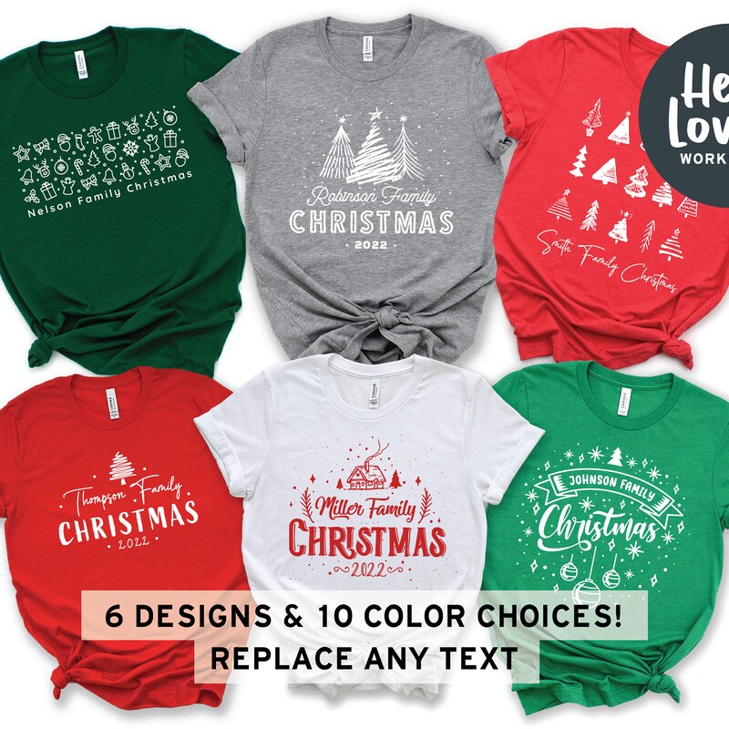 Family Christmas Shirts - Etsy