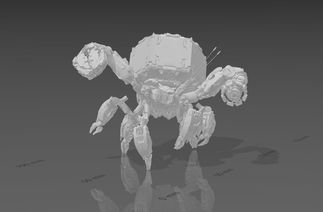 STL Shellwalker 3D Model Digital File - Etsy