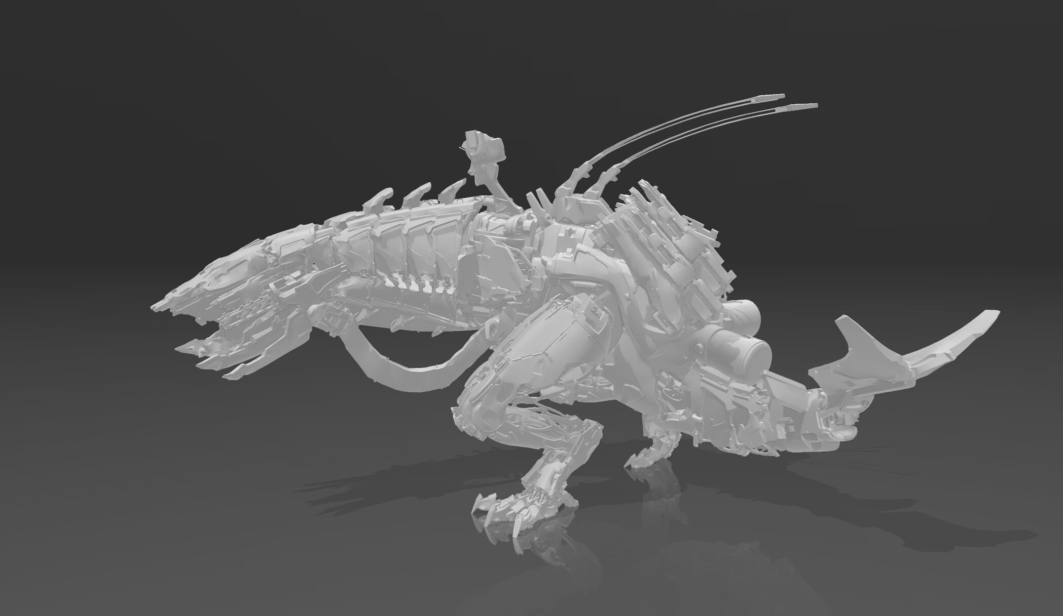 STL Thunderjaw 3D Model Digital File - Etsy Canada