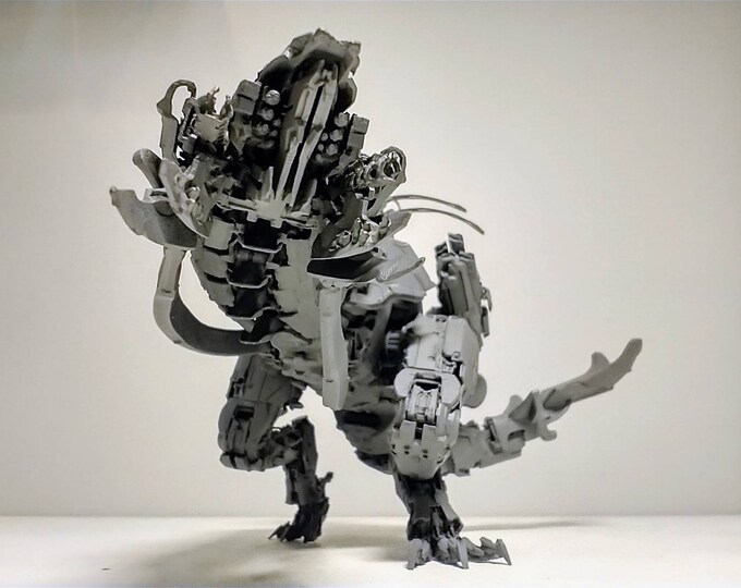DIY Thunderjaw SMALL 50% 3D Print Inspired by Horizon Zero Dawn - Etsy