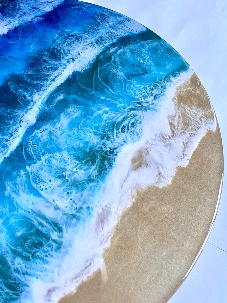 14" Ocean Circle Board - Etsy