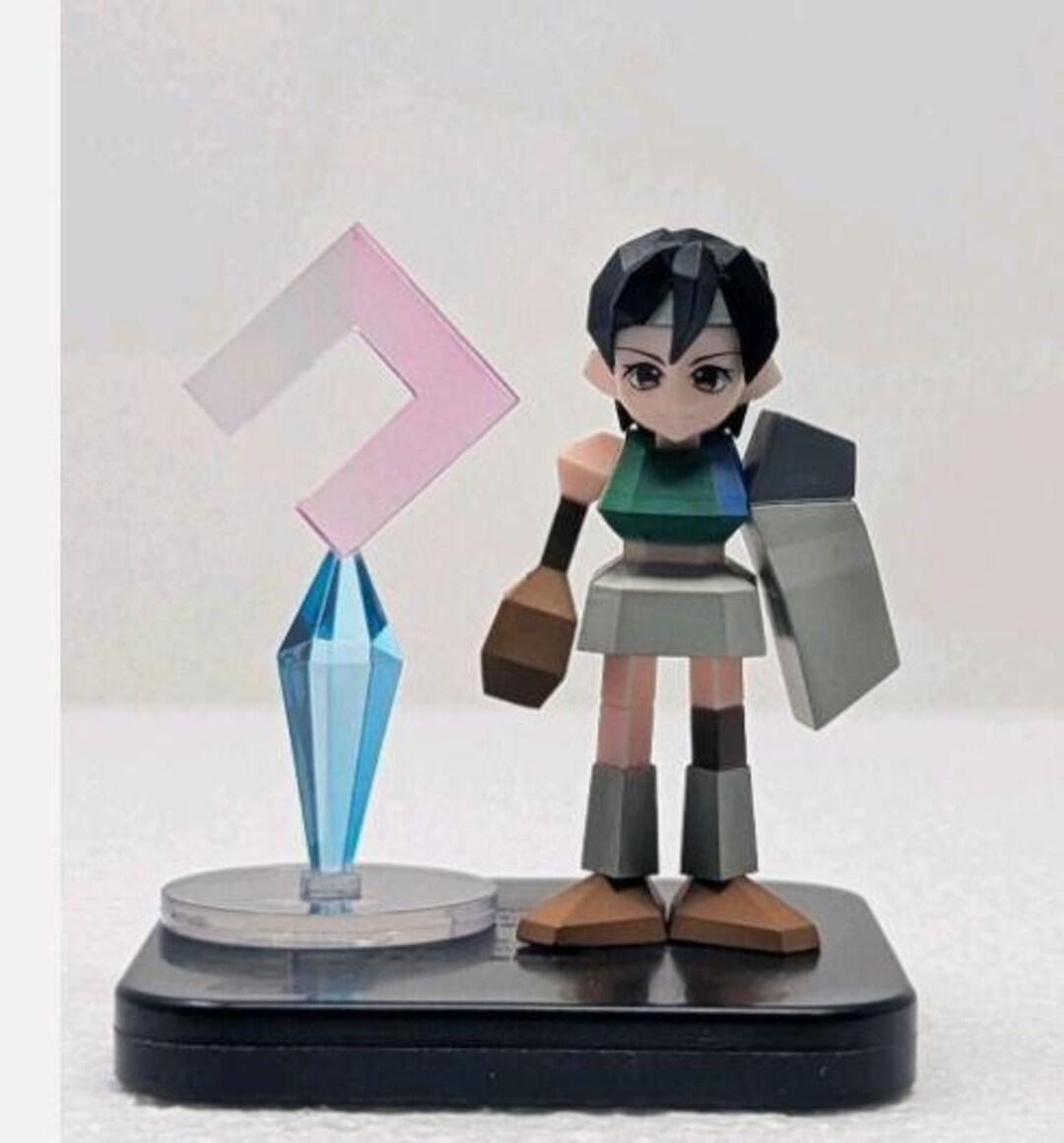 Final Fantasy VII Yuffie Kisaragi Save Point Polygon FF7 Figure - Etsy UK