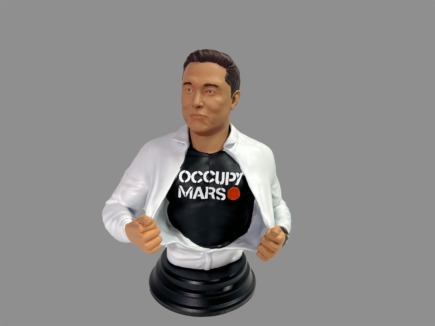 Elon Musk Painted 3D Printed Figure Twitter Tesla Dogecoin Spacex ...