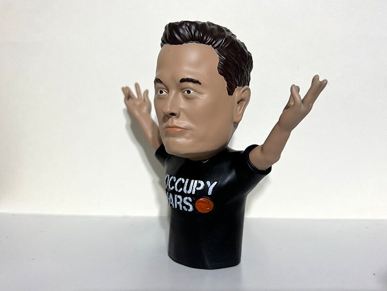 Elon Musk 3D Printed Figure Wallstreetbets Occupy Mars - Etsy Australia