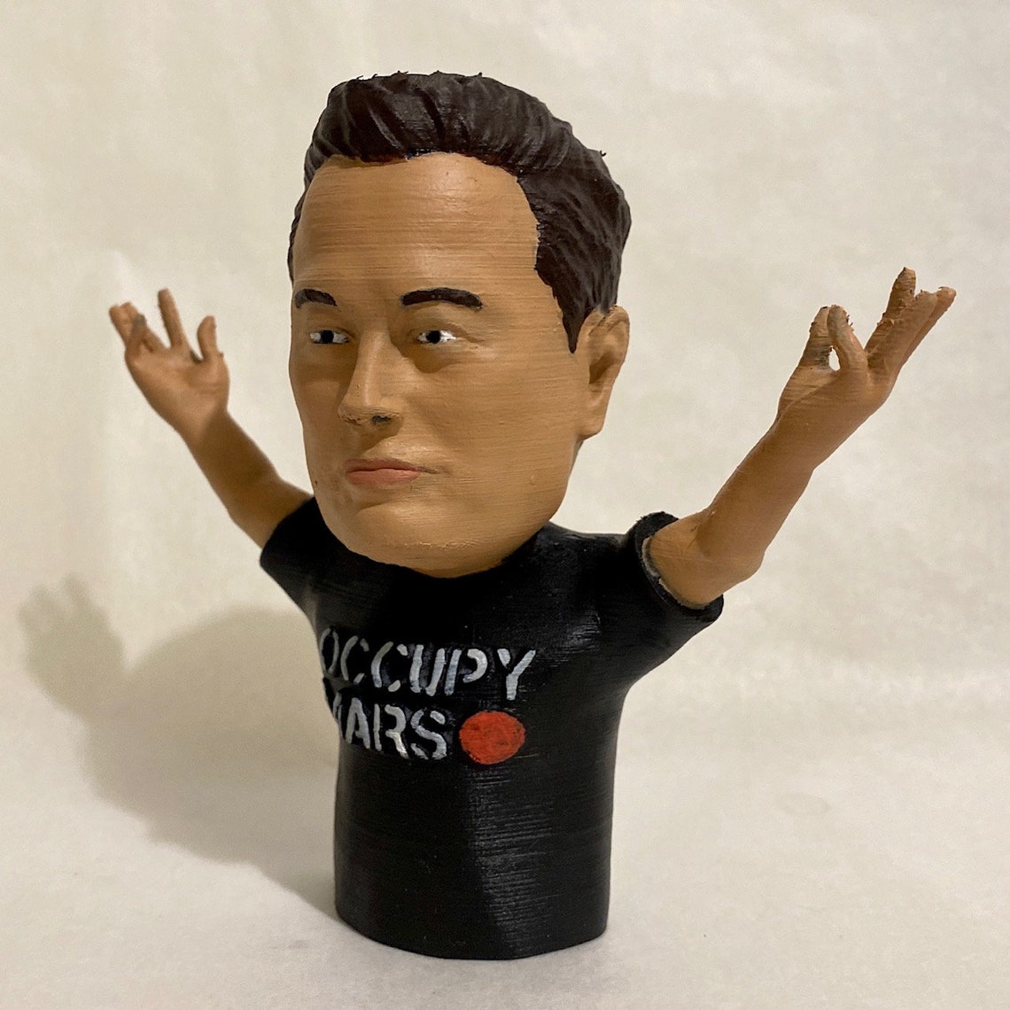Elon Musk 3D Printed Figure Wallstreetbets Occupy Mars - Etsy