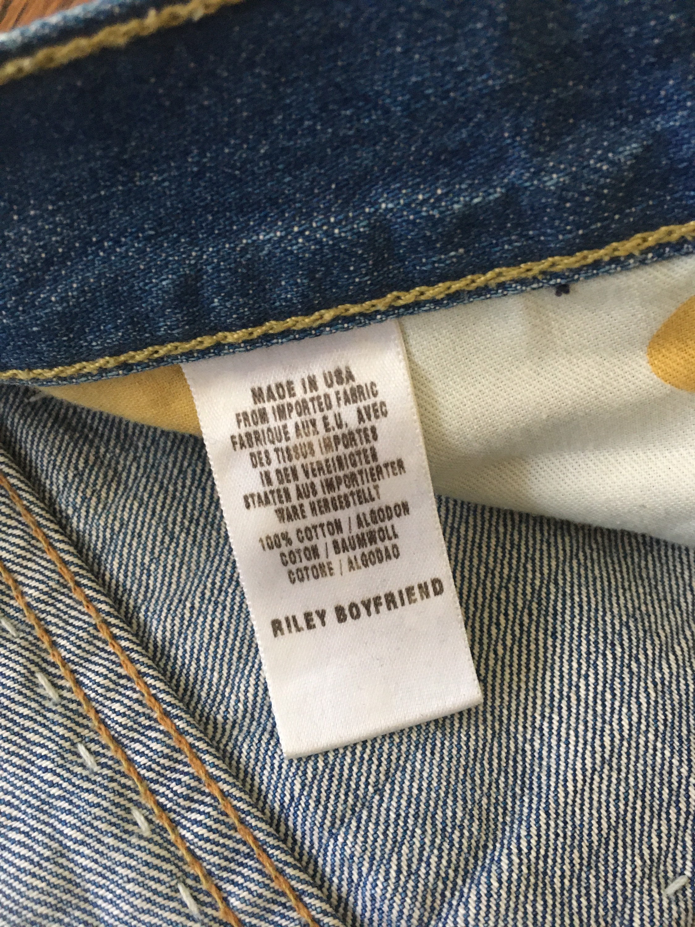 Rare Vintage Lucky Brand Riley Boyfriend Red Line Worker Jeans - Etsy