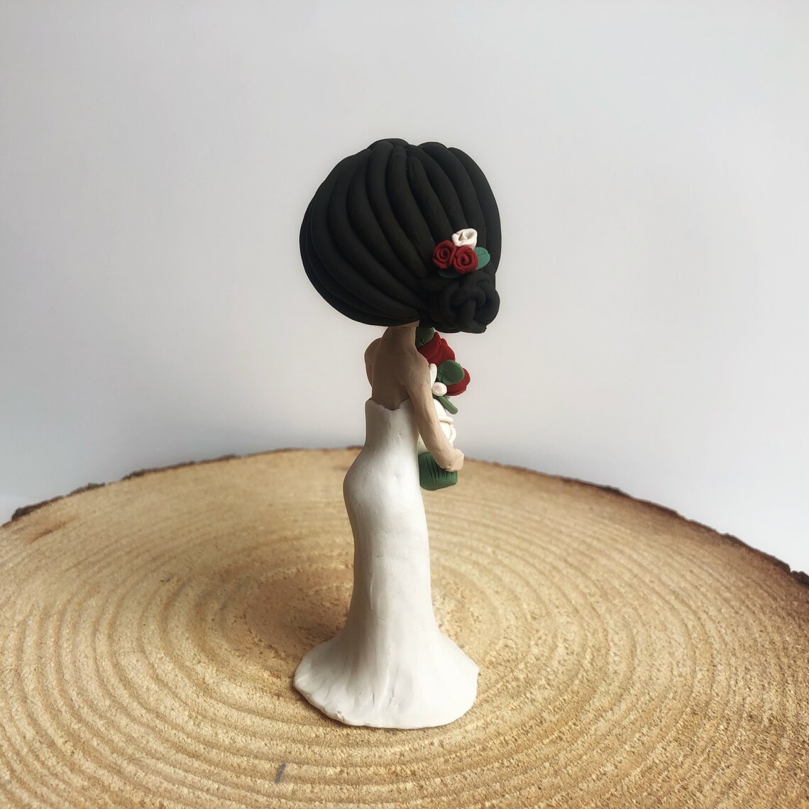 Custom Wedding Cake Topper Figurines Bride and Groom Couple - Etsy