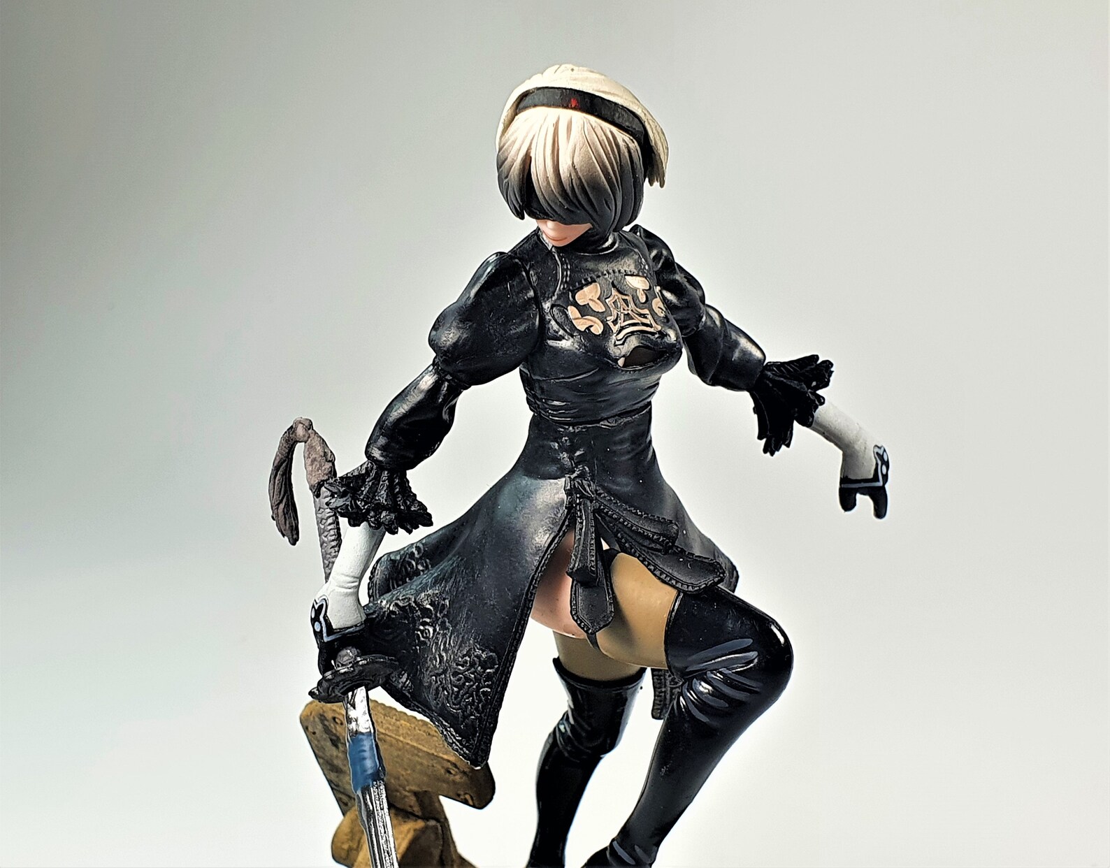 Nier Automata Figure. Yorha 2B android figurine. Anime video | Etsy