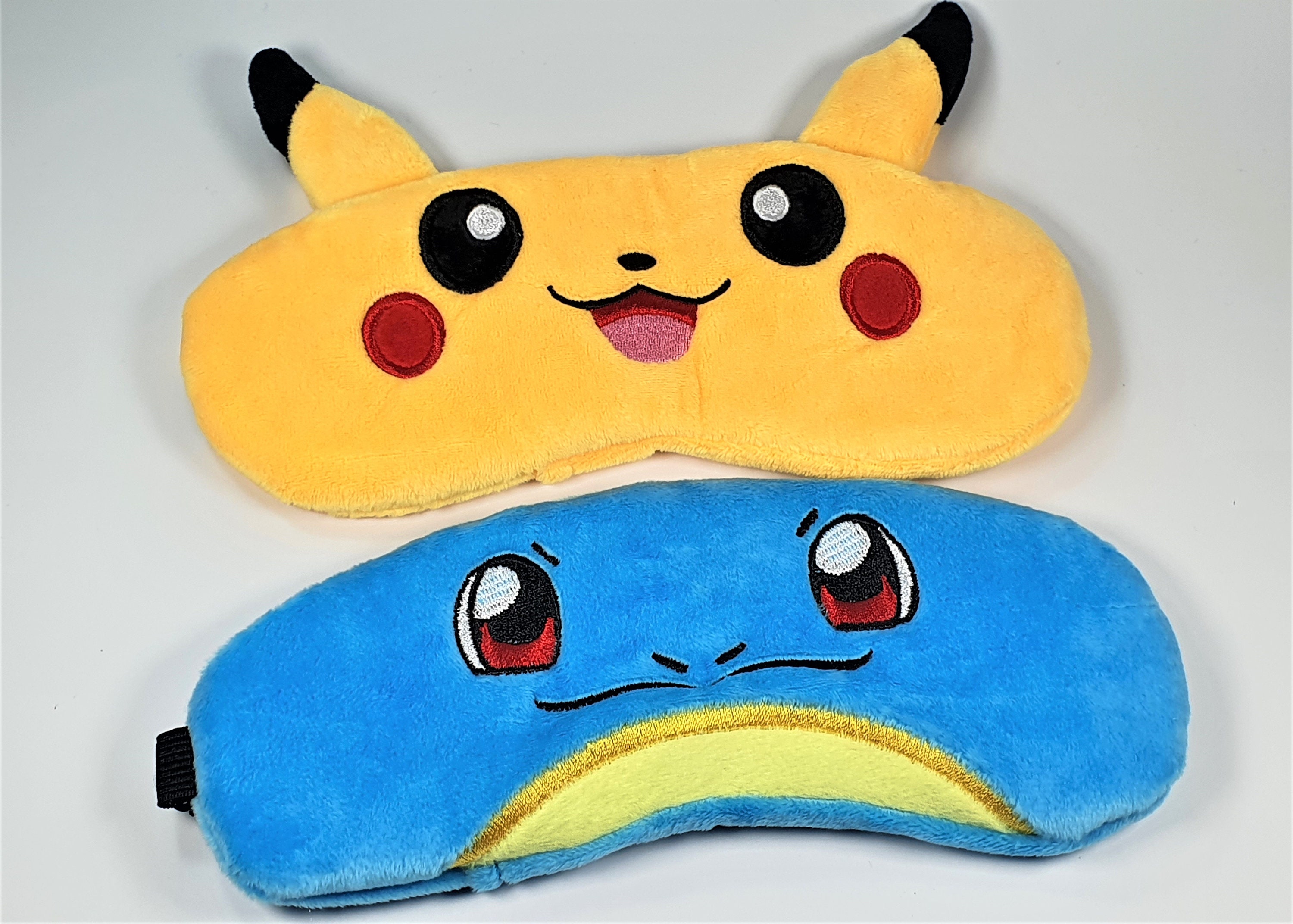 Pokemon Sleep Mask / Pikachu Plush Mask / Bulbasaur Plush Mask | Etsy