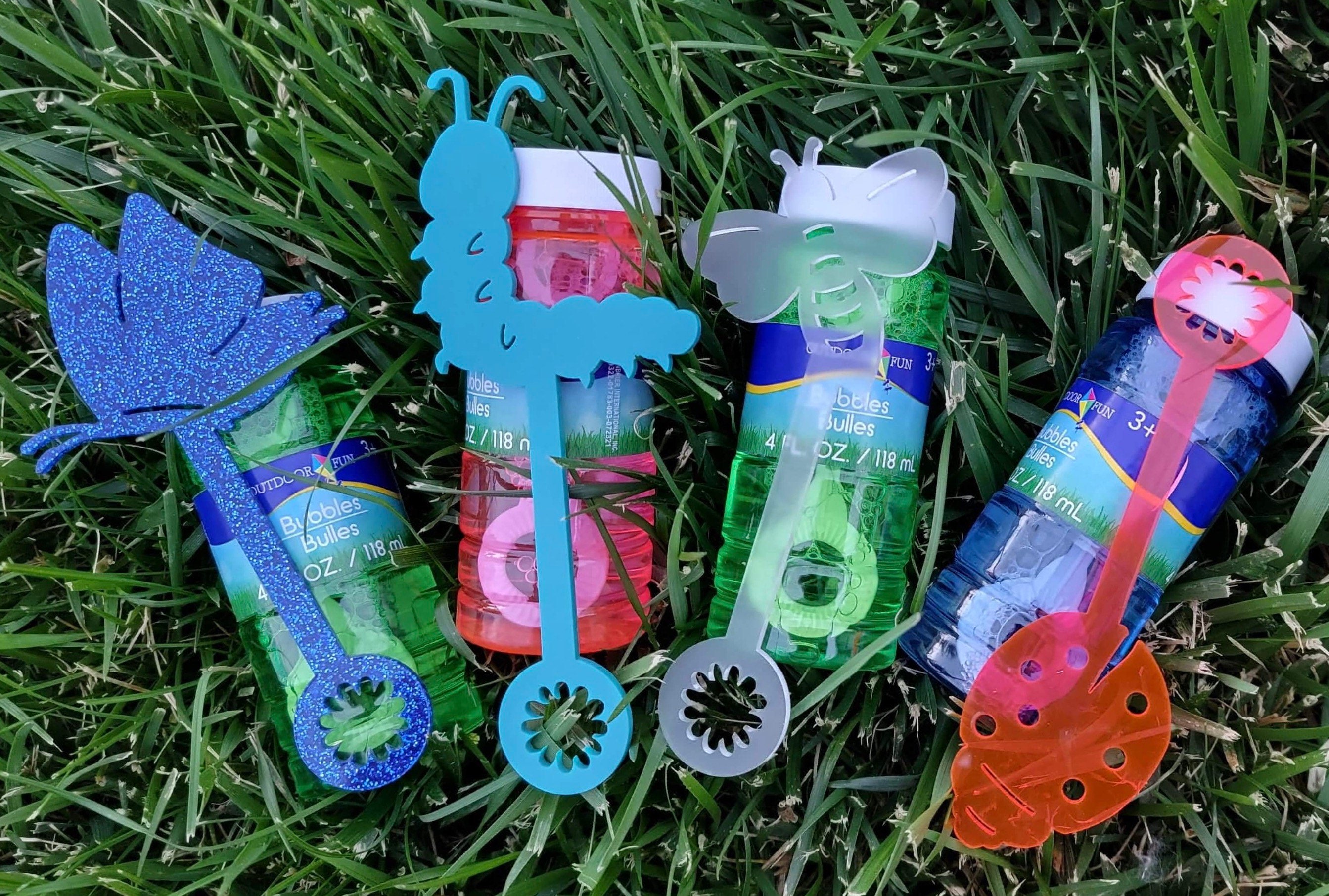 Bug Bubble Wands Svg for Laser DIGITAL File Only Glowforge - Etsy