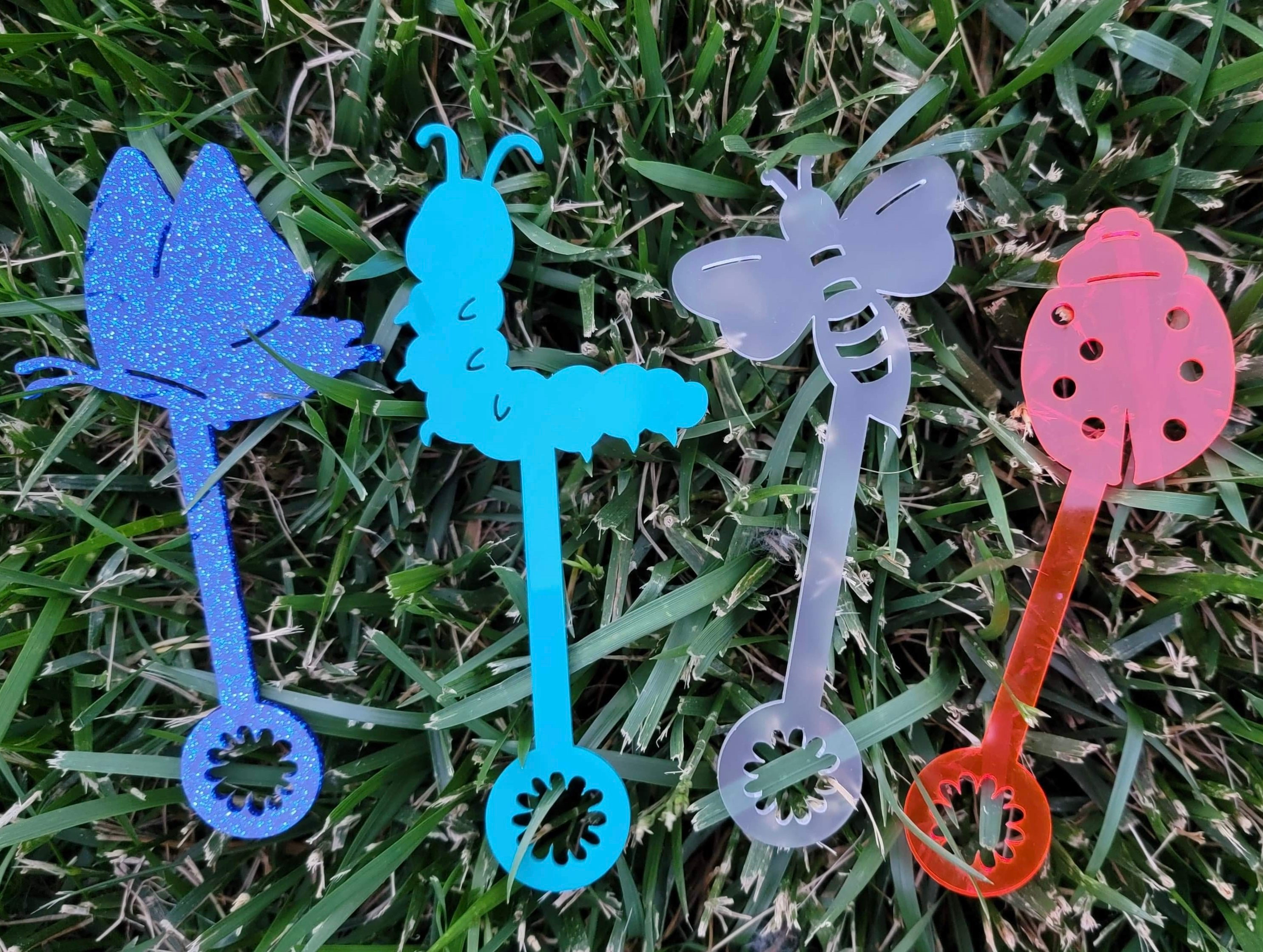 Bug Bubble Wands Svg for Laser (DIGITAL File Only) Glowforge Tested ...