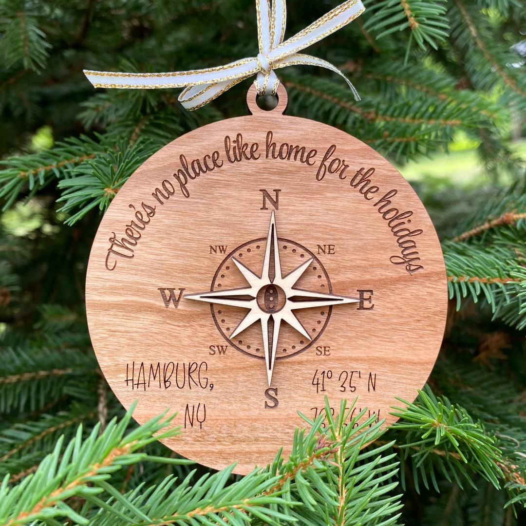 Compass Local Ornament Svg for Lasers (DIGITAL File Only) Both Score ...