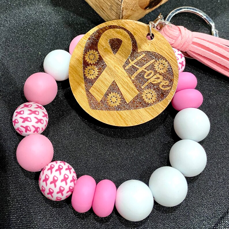 SET 10: Cancer Ribbon Svg Files for Bracelets Keychains - Etsy