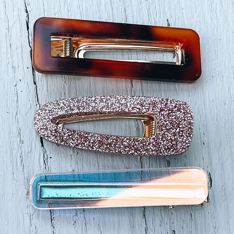 Hair Clips Svg for Laser DIGITAL File Only Glowforge Tested - Etsy