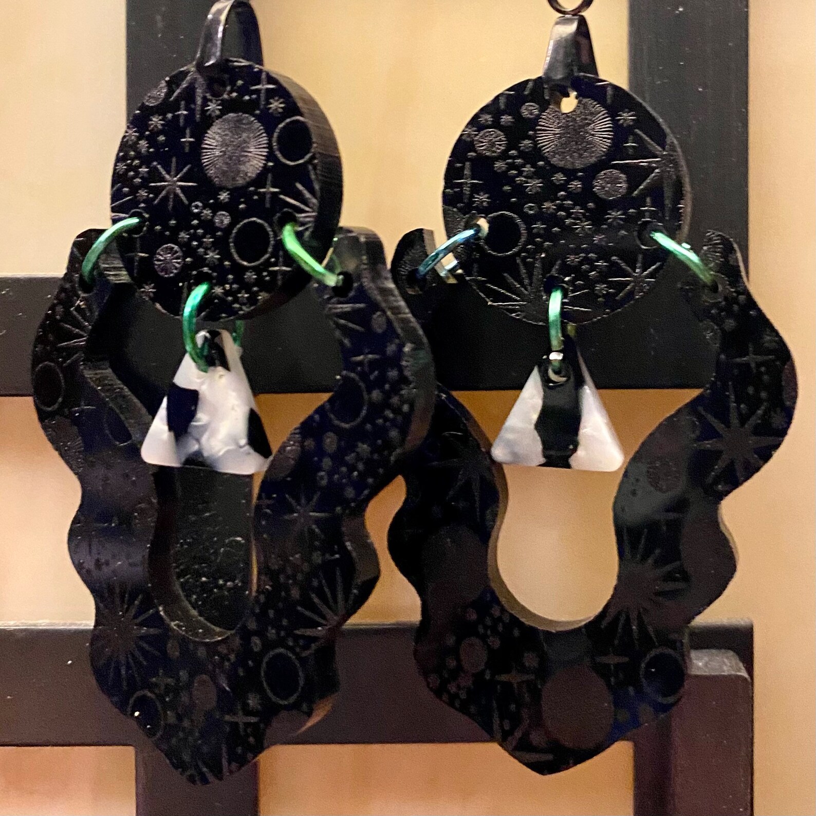 Curvy Shape Earrings Svg for Laser DIGITAL File Only - Etsy