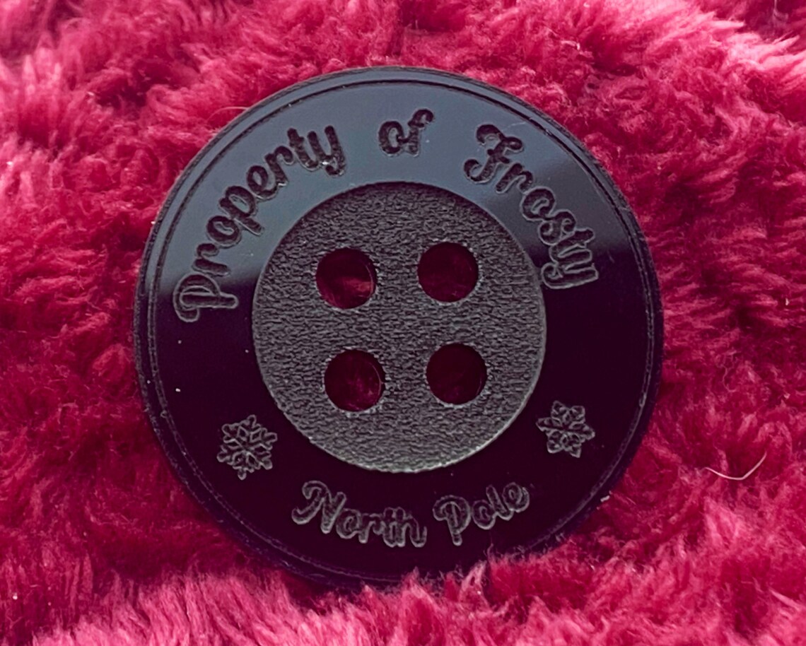 Frosty's Lost Button Svg for Laser (DIGITAL File Only) - Etsy