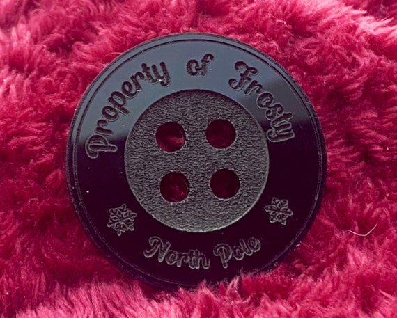 Frosty's Lost Button Svg for Laser DIGITAL File Only - Etsy