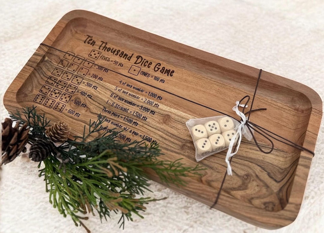 Ten Thousand Dice Game (DIGITAL File Only) - Etsy