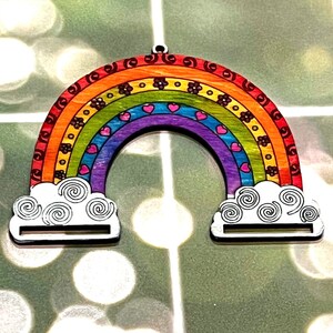Boho Rainbow Macrame for Hanging or DIY Kit Svg for Laser (digital File ...