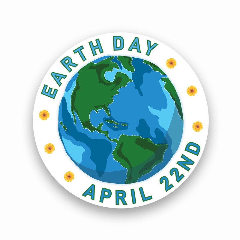 Earth Day Stickers - Etsy