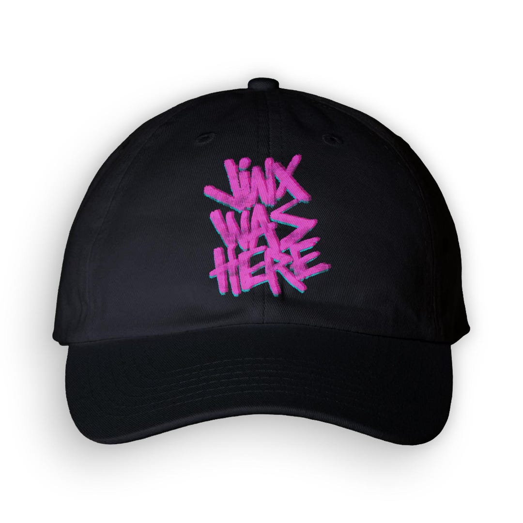 Jinx Hat Dad Hat Cutout Style Jinx Was Here Cap Birthday Gift for Him ...