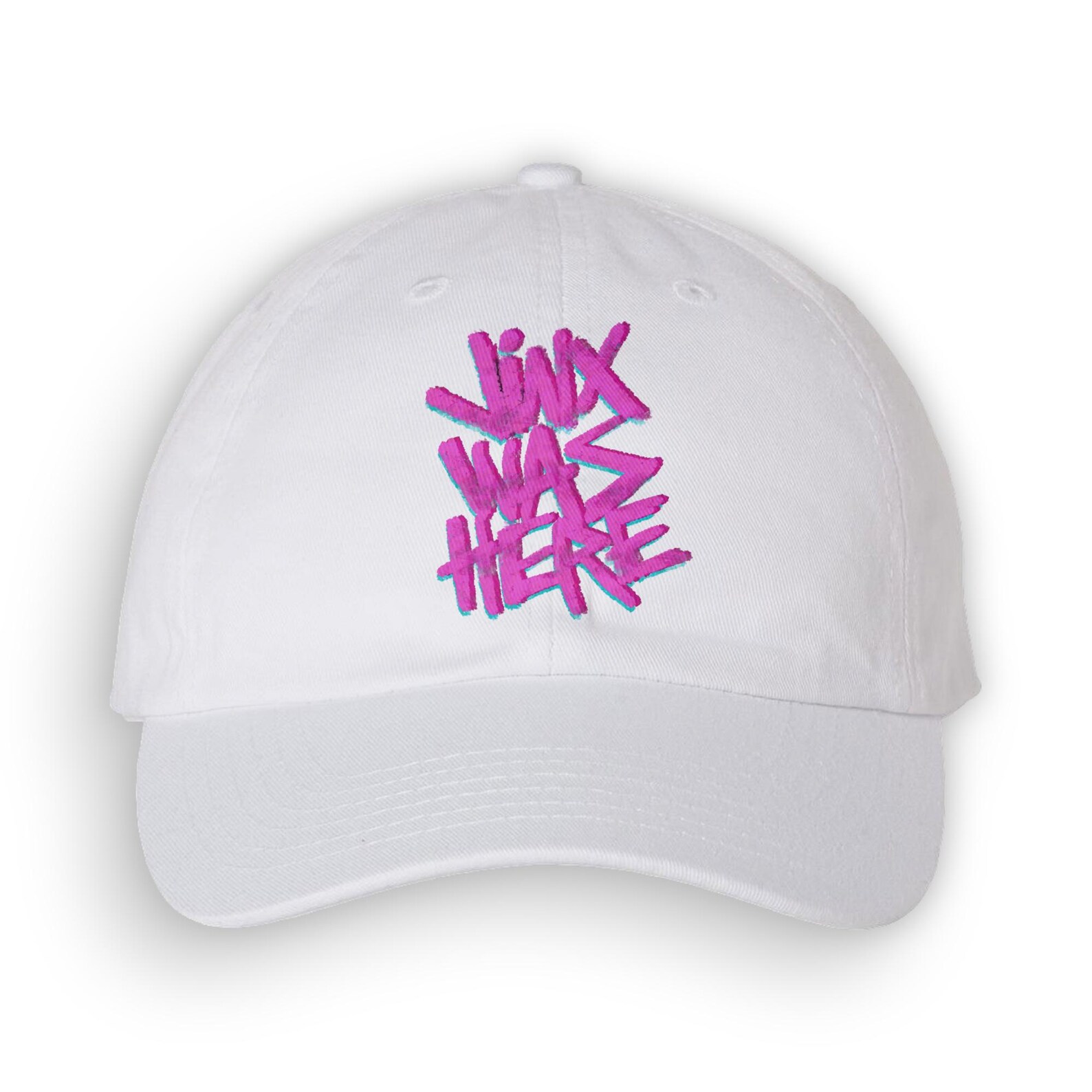 Jinx Hat Dad Cap Jinx Was Here Anime Fan Made to Order With Love | YOD ...