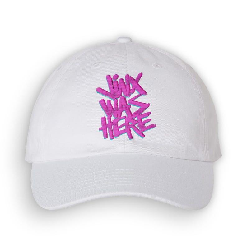 Jinx Hat Dad Cap Jinx Was Here Anime Fan Made to Order With Love | YOD ...