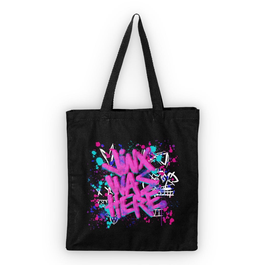 Jinx Was Here Tote Bag Jinx Canvas Bag Gift for Him Gift for Her ...