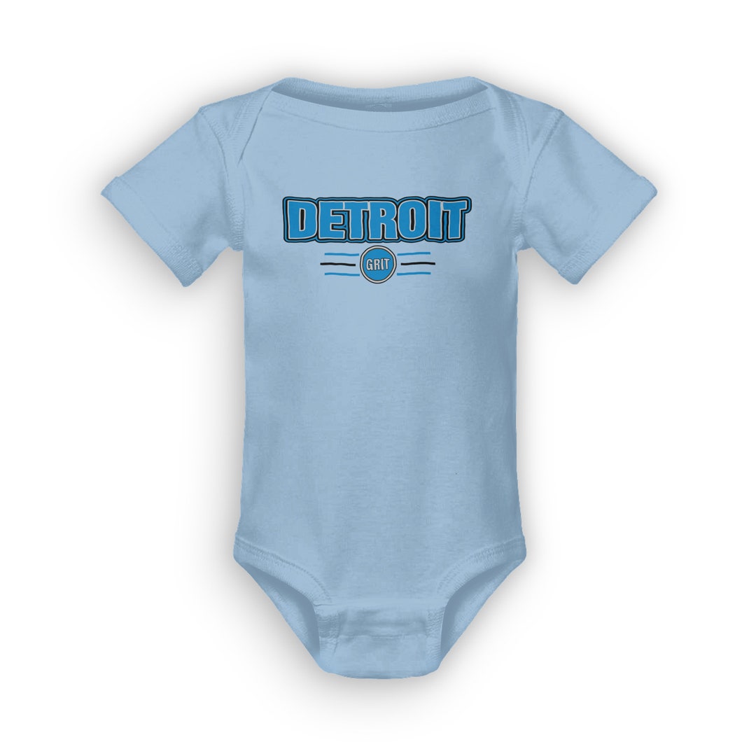 Detroit Grit One Piece Baby Infant Newborn Detroit Grit Bodysuit Shirt ...