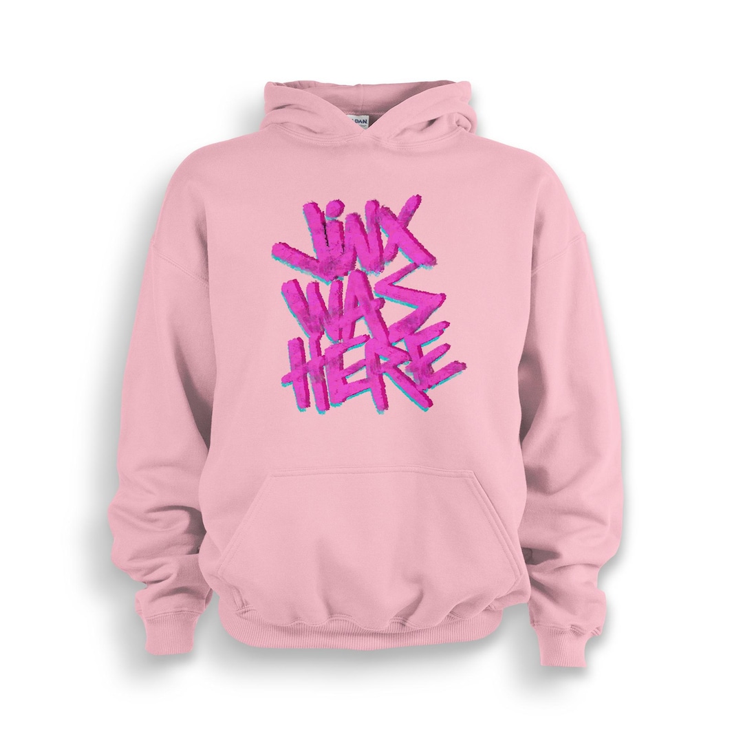 Jinx Hoodie Jinx Was Here Cutout Style Sweatshirt Unisex Kids Youth ...