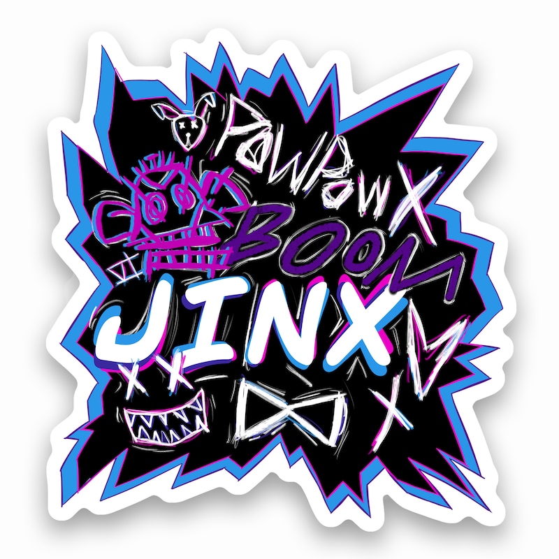Jinx Sticker - Etsy