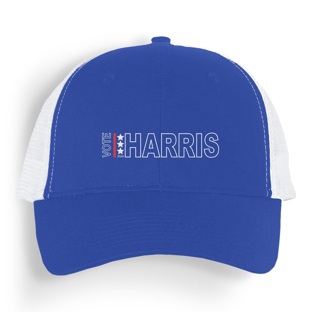 Harris Hat Kamala Harris Trucker Hat Mesh Back Cap Vote Harris U.S ...