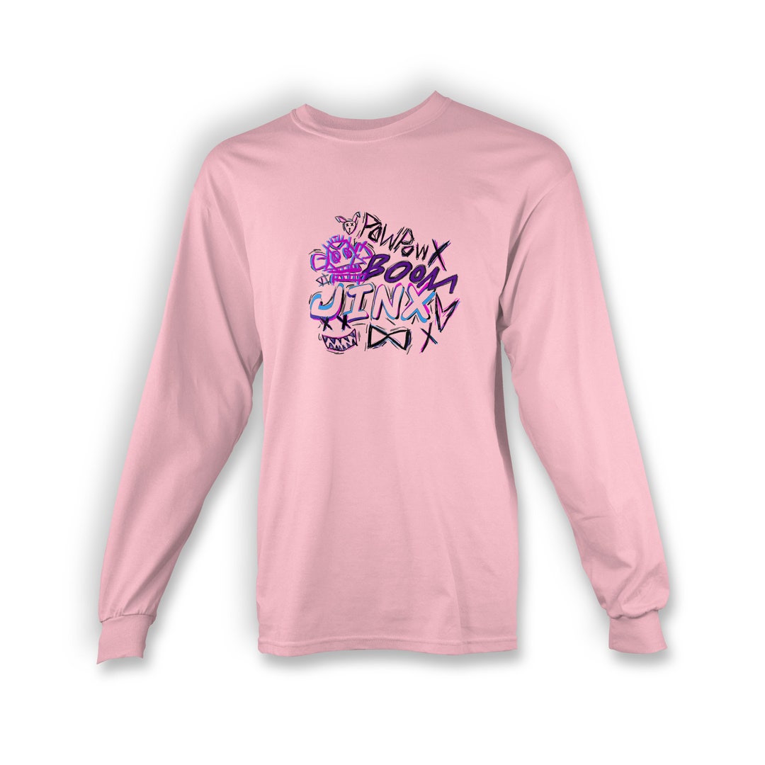 Jinx Shirt Adult Jinx Long Sleeve T-shirt Made to Order With Love - Etsy