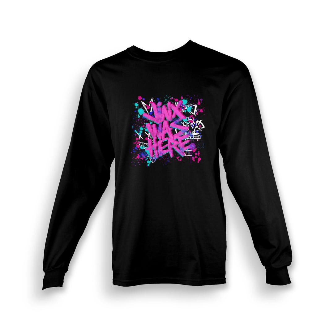 Jinx Was Here Shirt Adult Jinx Long Sleeve T-shirt Made to Order With ...