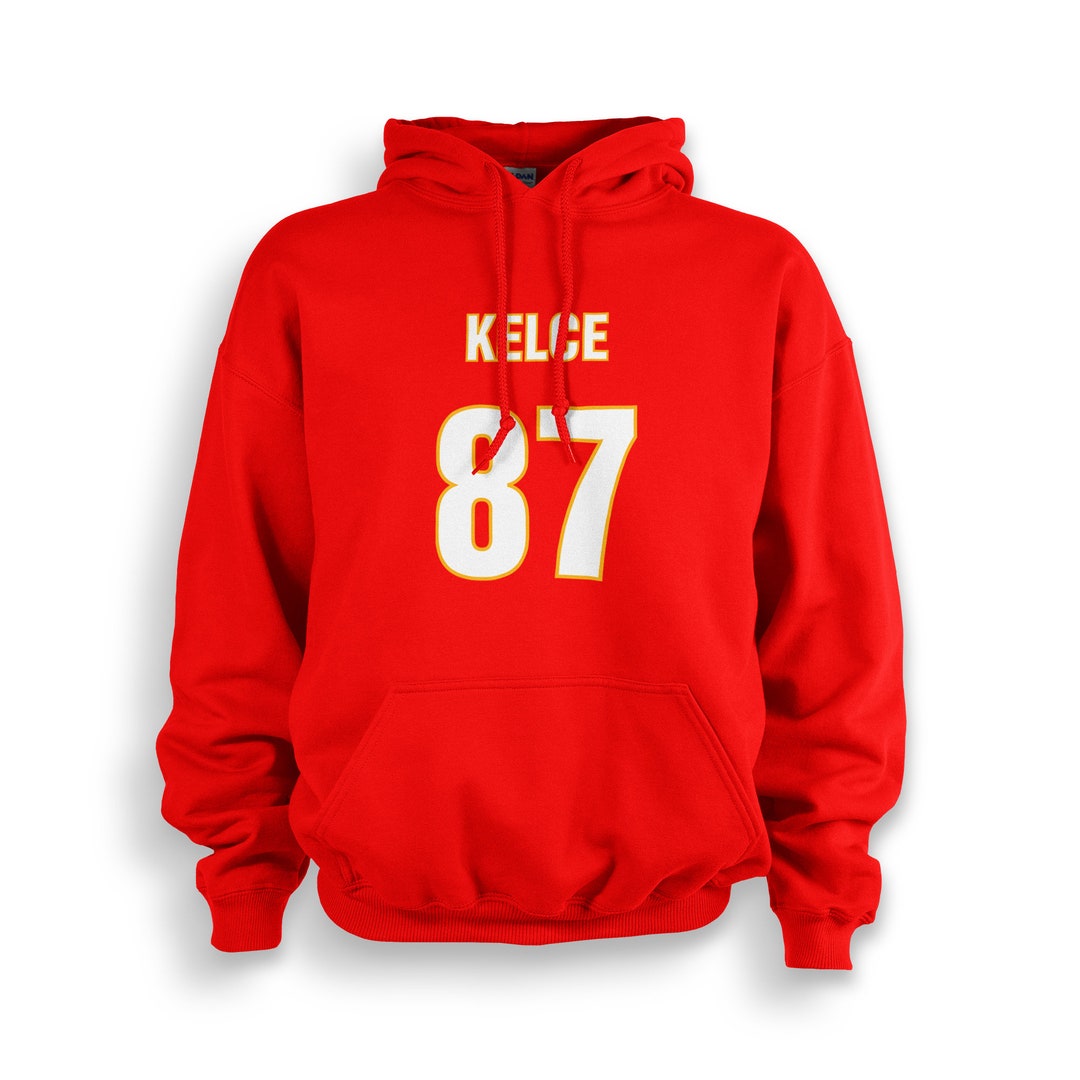 Kelce Adult Hoodie | Kansas City | Travis | Made to Order With Love - Etsy
