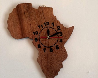 African Wall Clock | Etsy