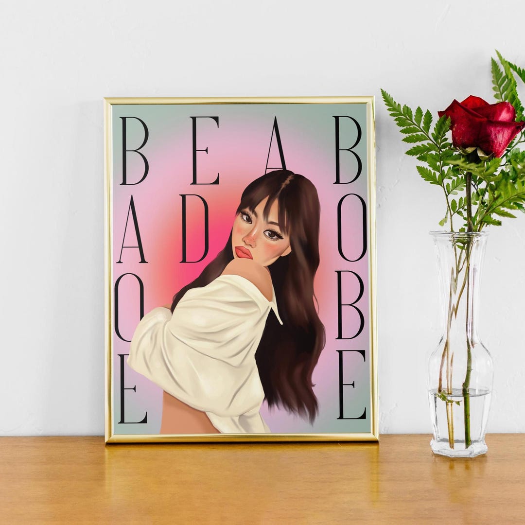 Beabadoobee Artist Illustrated Poster for Digital Download | Wall Art ...