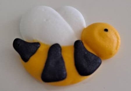 Royal Icing Sugar Bumble Bee Honey Bee Bees Cupcake Cake - Etsy