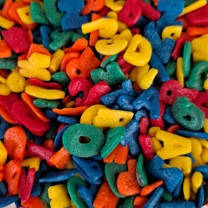 Alphabet, Abc, Teacher, Letters Assorted Bright Colored Quins ...