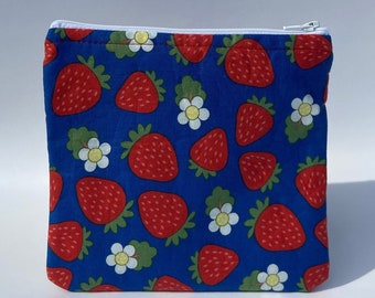 Strawberry Coin Pouch - Etsy