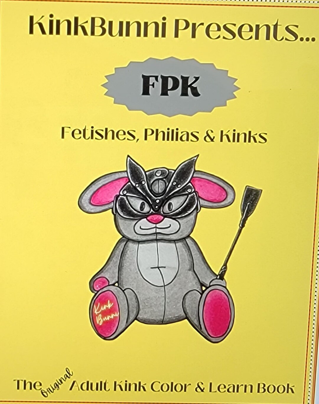 Kinkbunni Presents FPK Adult Color and Learn Book - Etsy