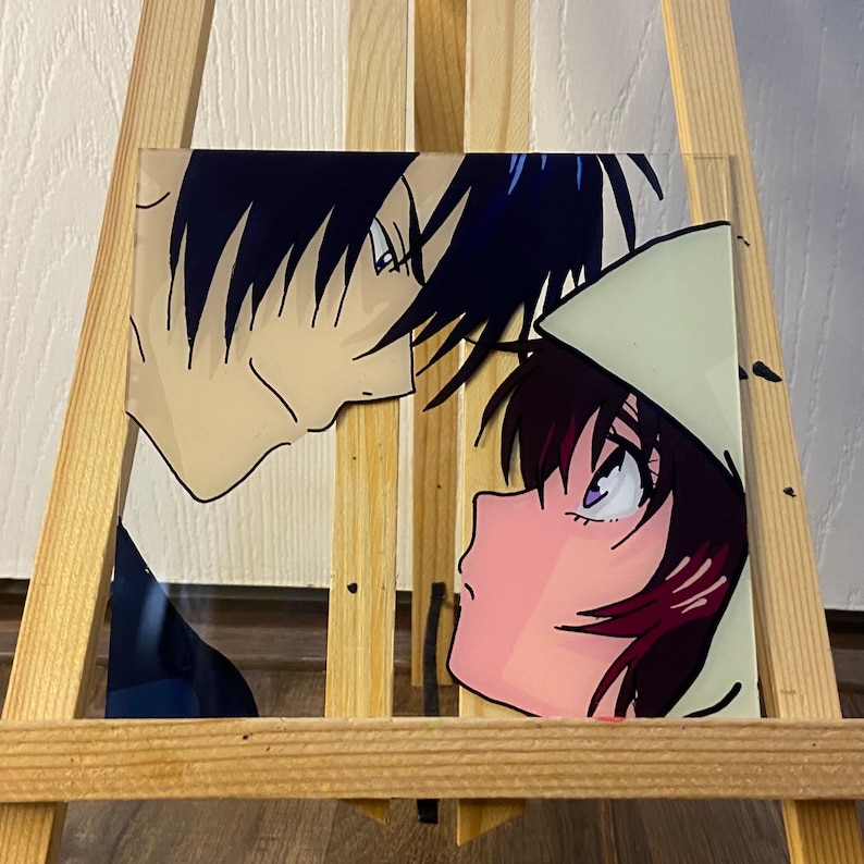 Custom Anime Glass Painting - Etsy