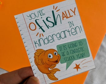 O-fish-ally Back to School Tags. for Preschool to 6th Grade, Best ...