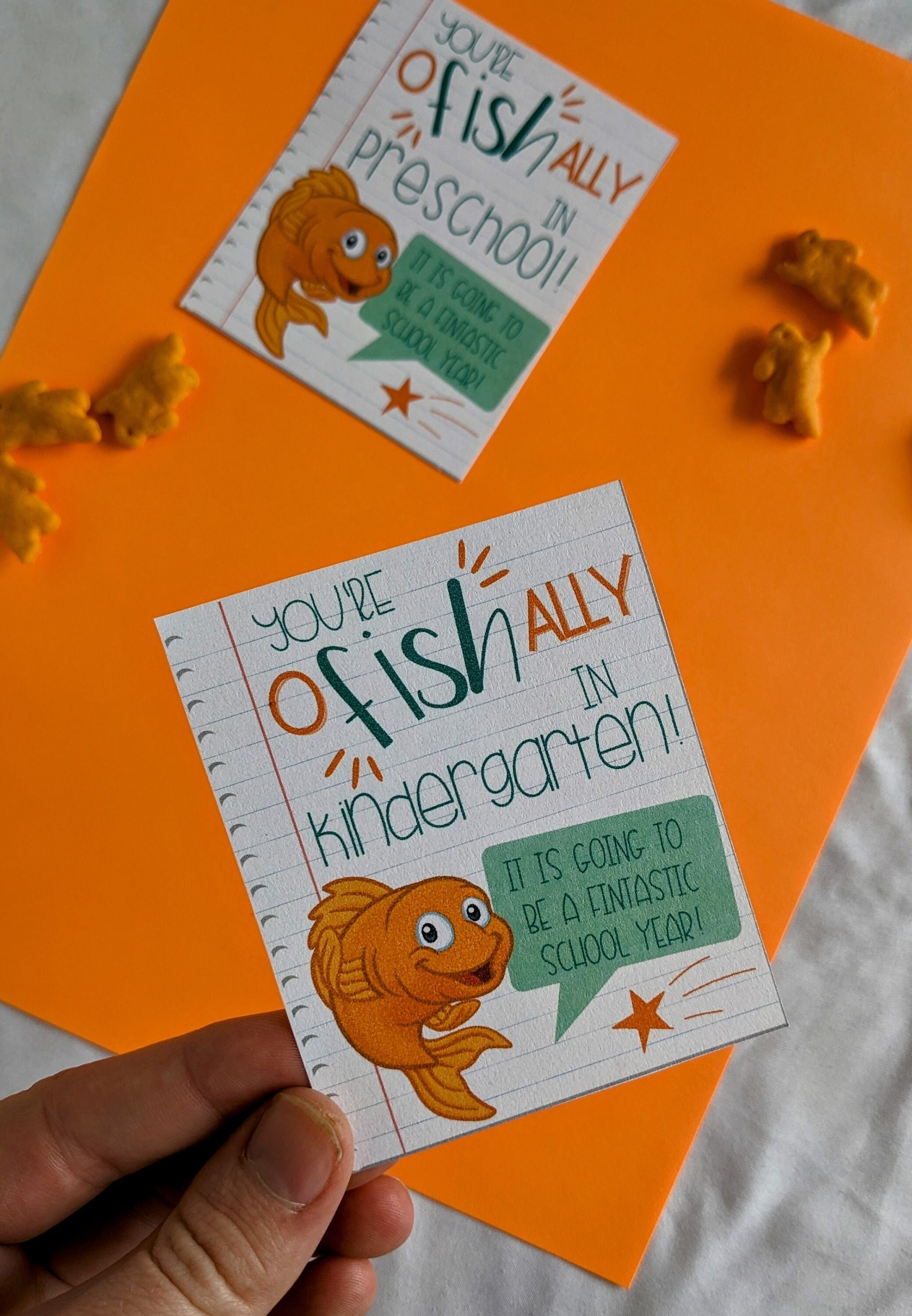 O-fish-ally Back to School Student Gift Tags - Etsy